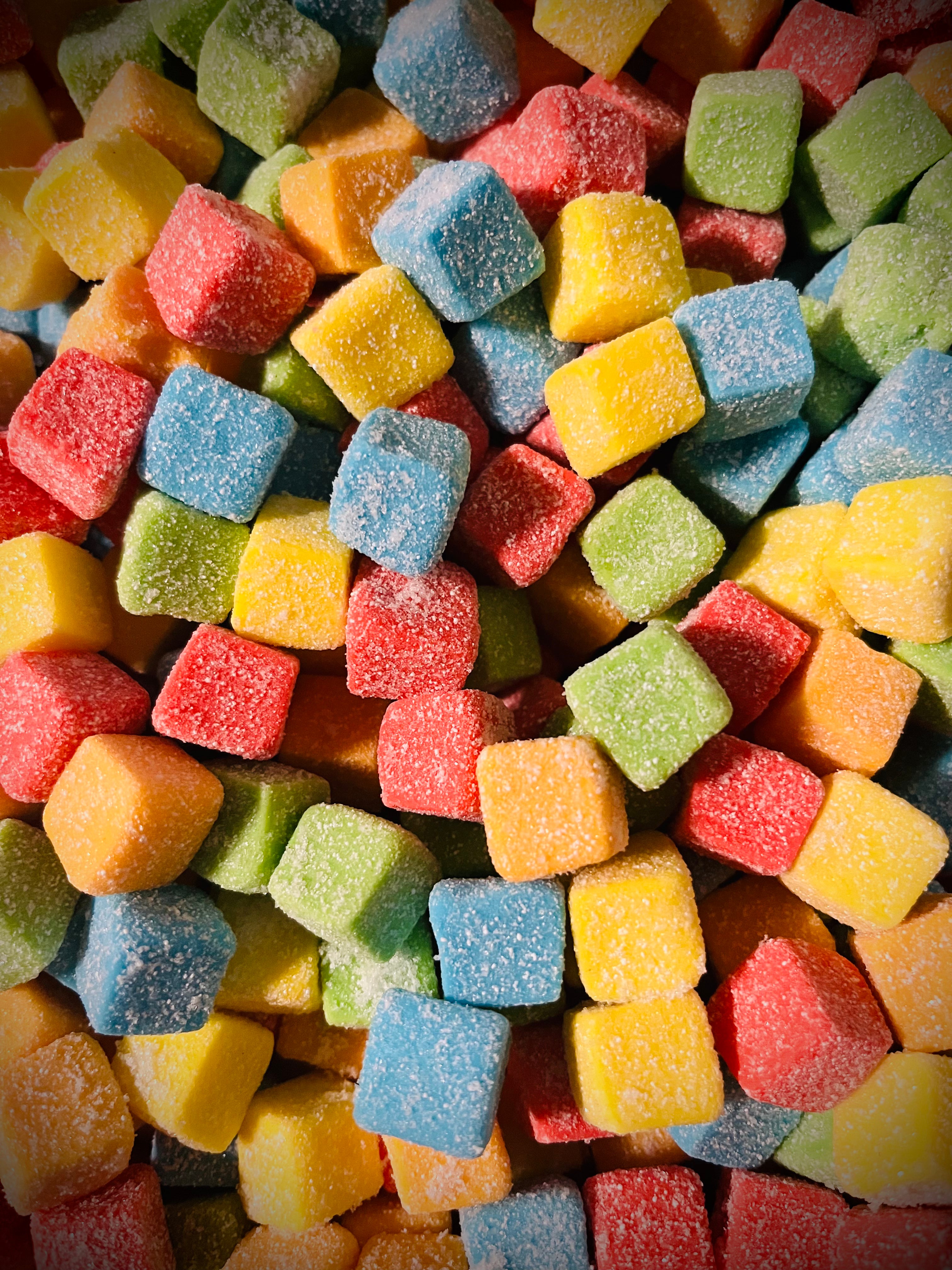 Sour Gummy Cubes – Carrolls Candies