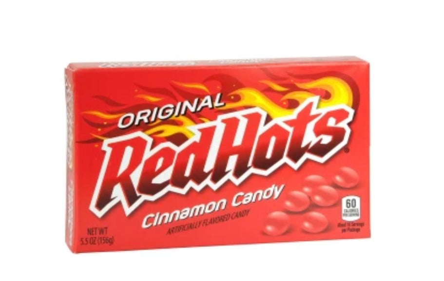 Red Hots Theater Box Single – Carrolls Candies