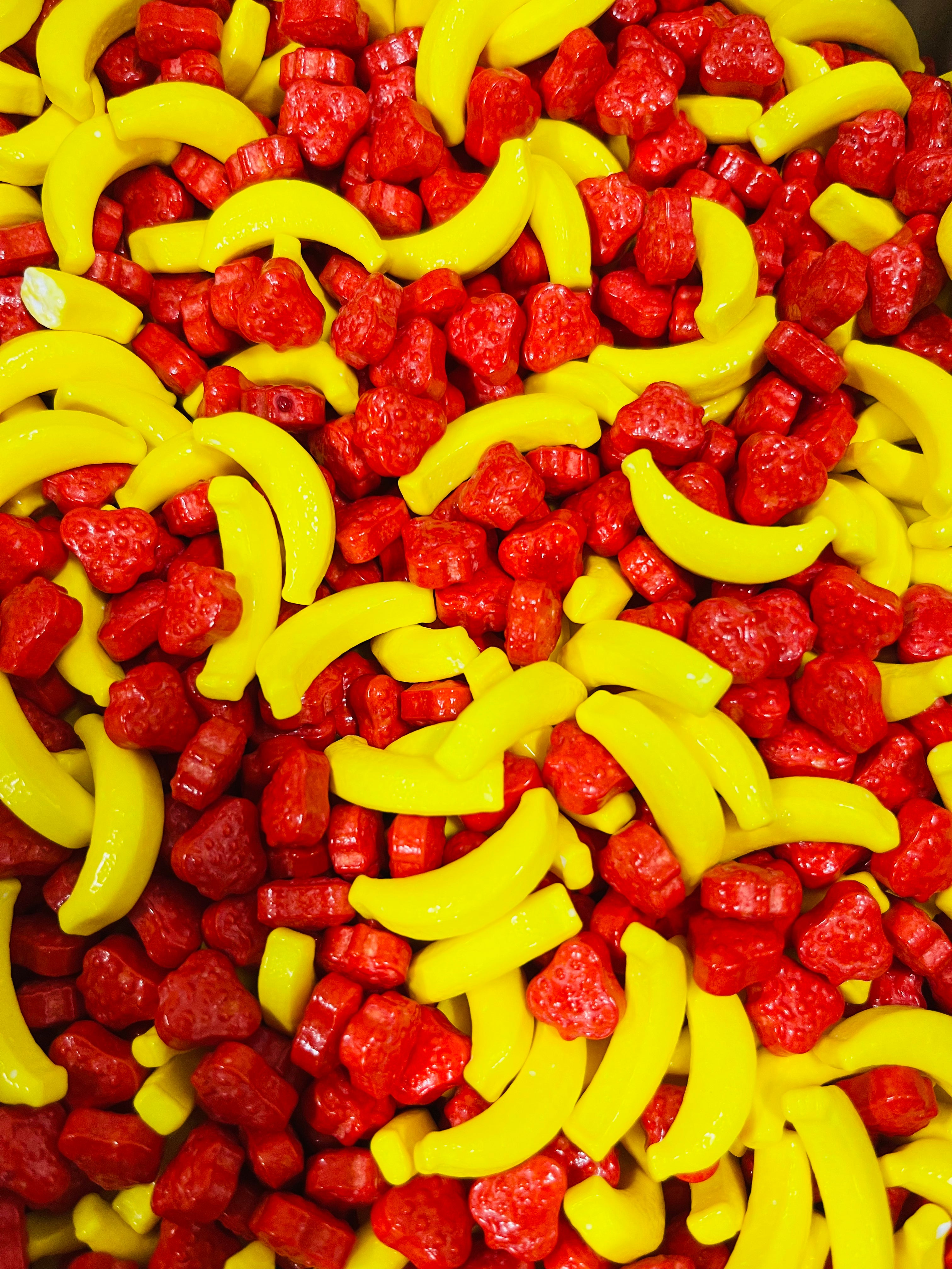 Fruitz Strawberry Banana Dextrose Candies – Carrolls Candies
